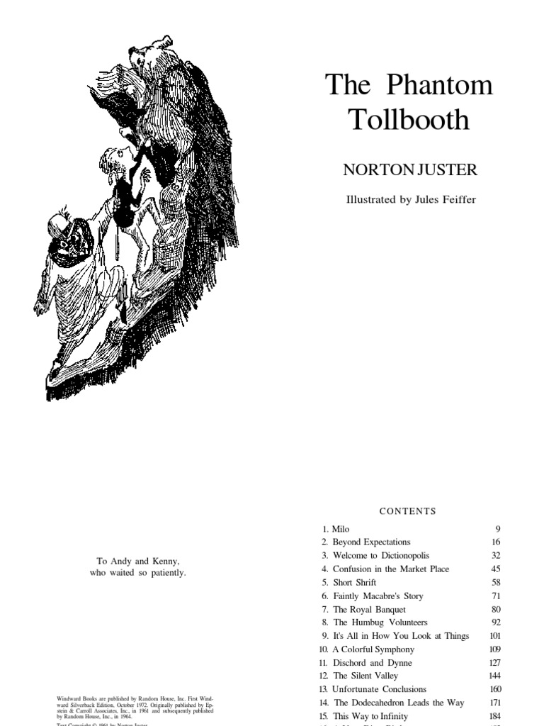 Norton Juster - The Phantom Tollbooth Illustrated PDF | PDF | Nature
