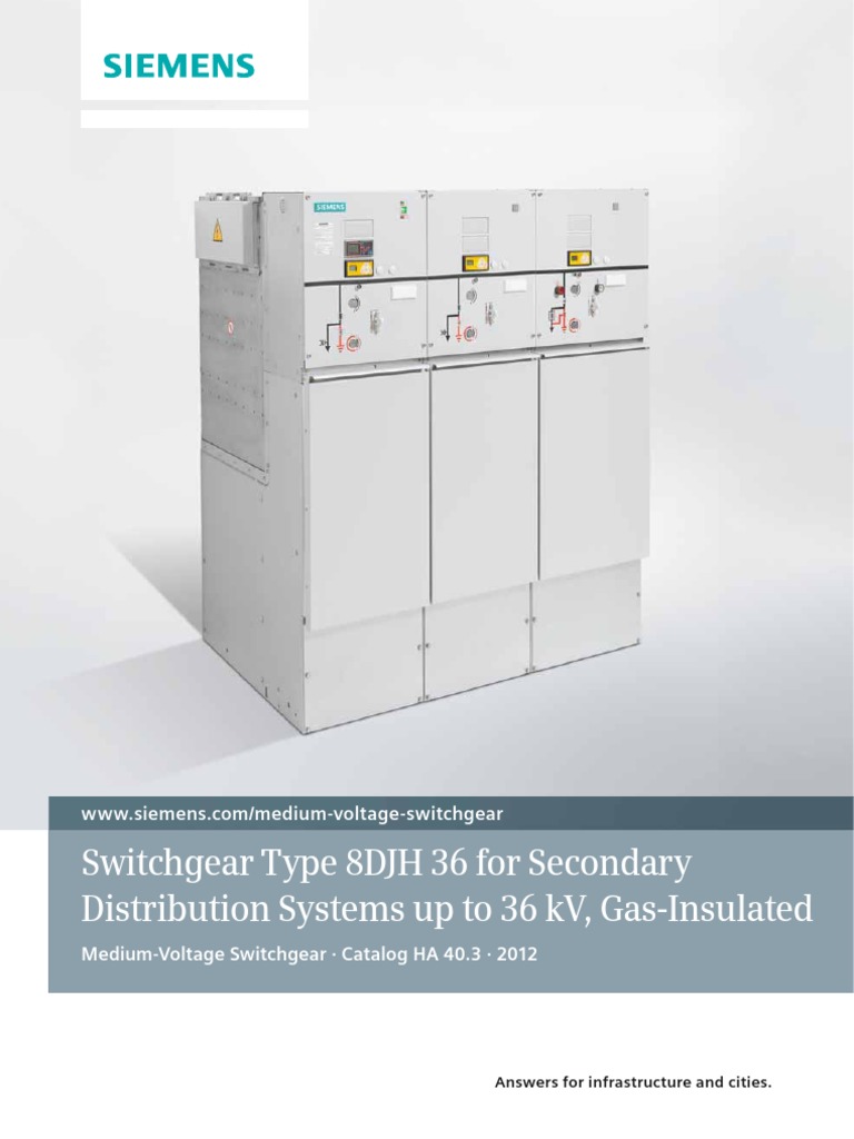 Catalogue 8djh36 en | PDF | Fuse (Electrical) | Switch