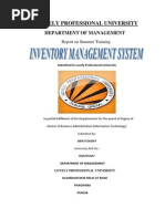 Inventory Management System Documentation | PDF | Relational Database ...