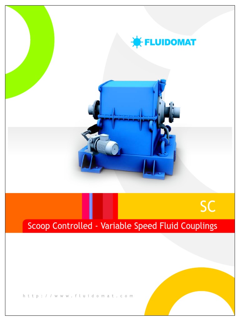 Scoop Controlled Variable Speed Couplings | PDF | Pump | Mechanical Fan
