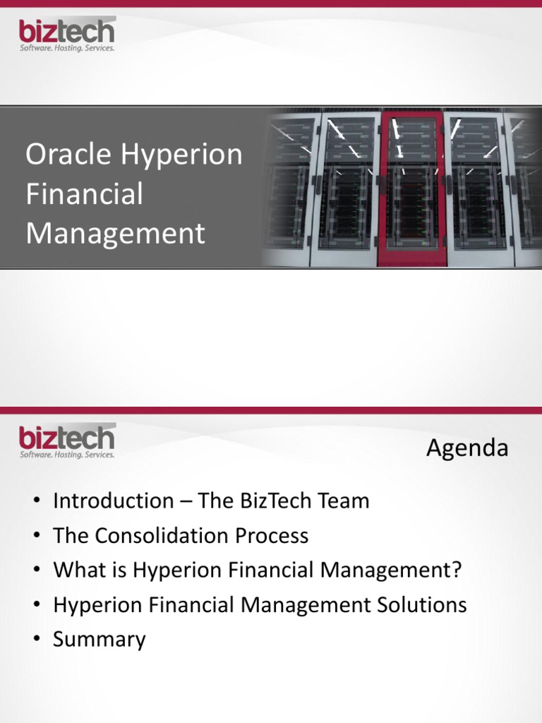 Oracle Hyperion Financial Management | PDF | Microsoft Excel | Accounting