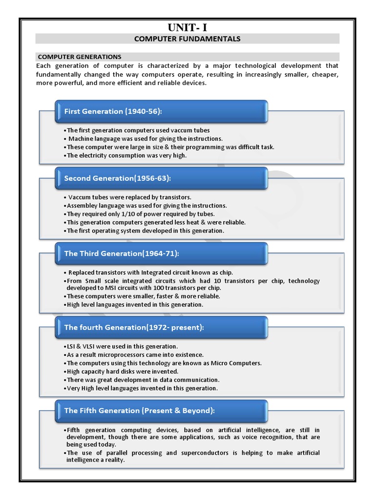 CCT Notes Unit | PDF | Random Access Memory | Read Only Memory