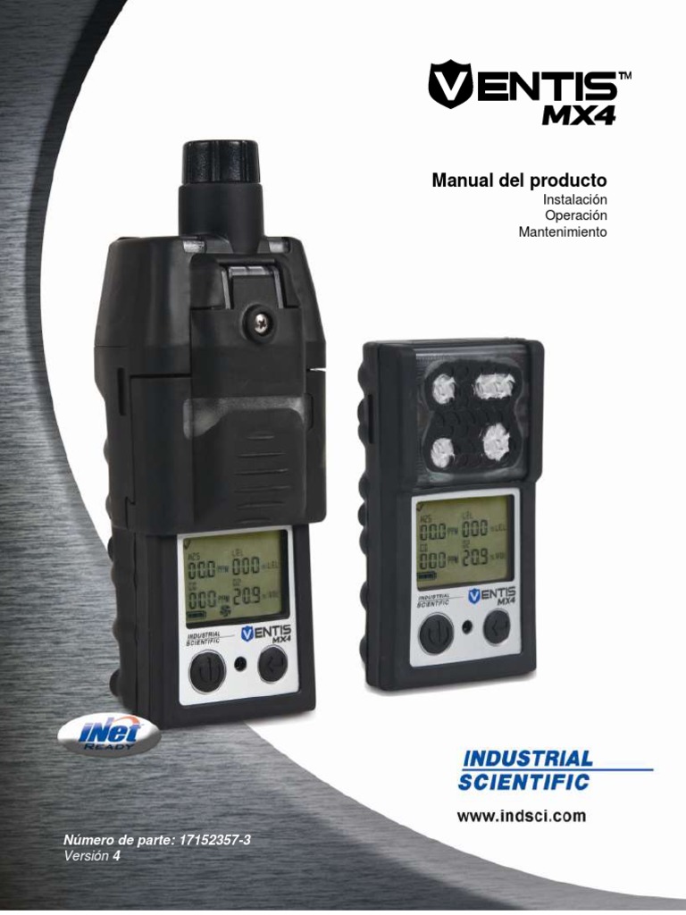 Manual Ventis MX4 | PDF | Batería (electricidad) | Dióxido de azufre