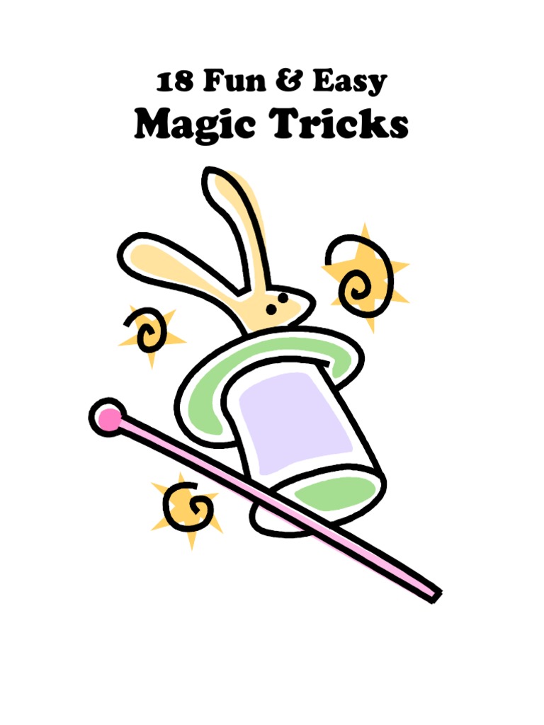 18 Easy Magic Tricks for Beginners | PDF | Hand | Spoon