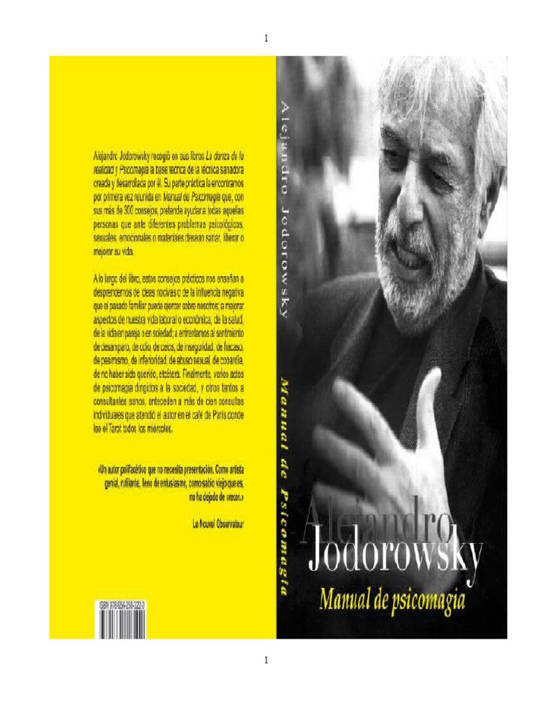 Jodorowski, Alejandro - Manual de Psicomagia | PDF | Unión Europea | Memoria
