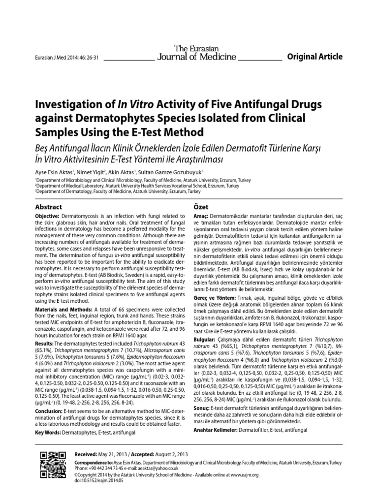 Dermatofit 2014 | PDF | Microbiology | Medicine