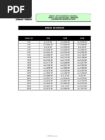 Tabla de Bridas API 6A | PDF