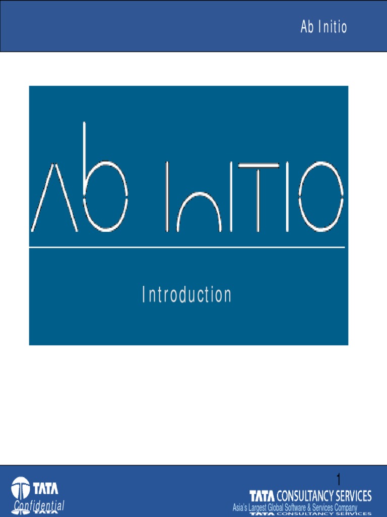 Ab Initio - Introductory - Course - I | PDF | Data Warehouse | Parallel Computing