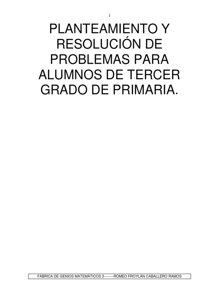 Genios Matematicos | PDF | Kilogramo | Enseñanza de matemática