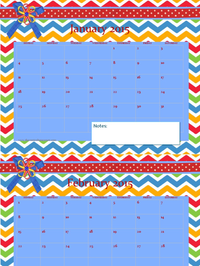 2015primarychevroncalendar 2 | PDF