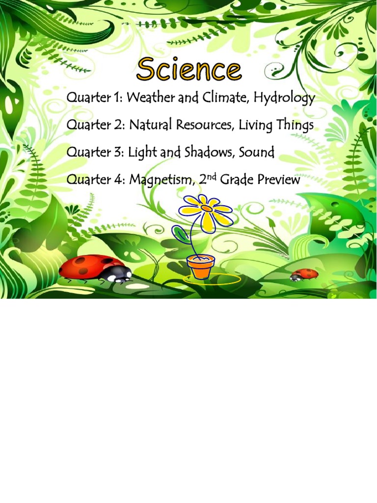 2nd Grade Science Curriculum Overview | PDF