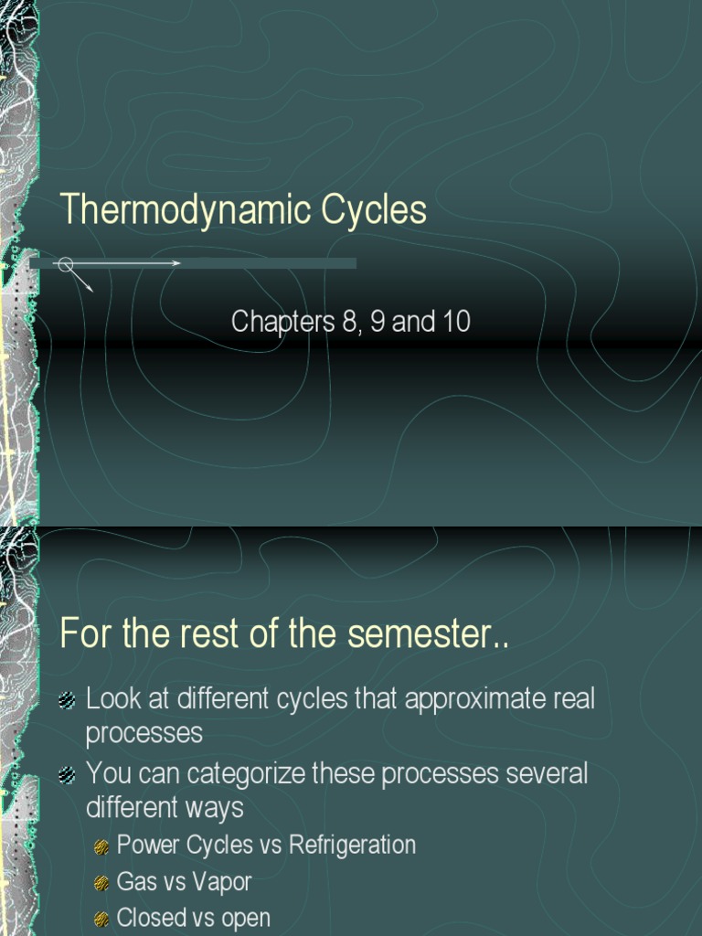 Overview of Thermodynamic Cycles | PDF | Propulsion | Materials Science