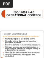 Operational Control | PDF | Occupational Safety And Health | Safety