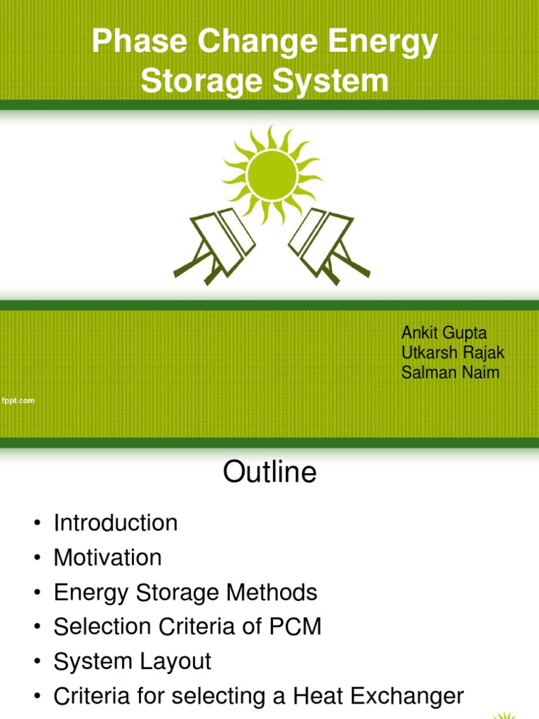 Phase Change Thermal Energy Storage Using Paraffin Wax | PDF | Heat ...