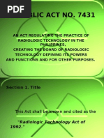 Philippine Code of Ethics For Radiologic Technologists | PDF ...