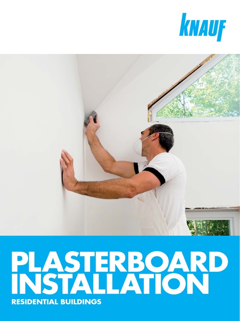 Knauf Plasterboard Installation Guide | PDF | Framing (Construction ...