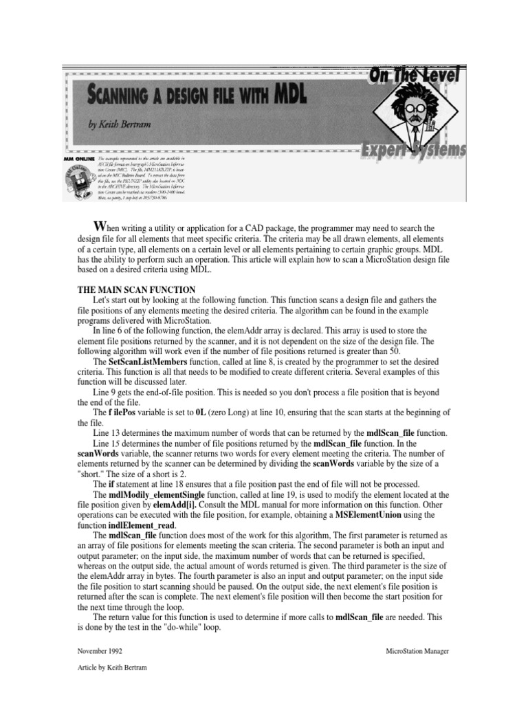 The Main Scan Function | PDF | Image Scanner | Array Data Type