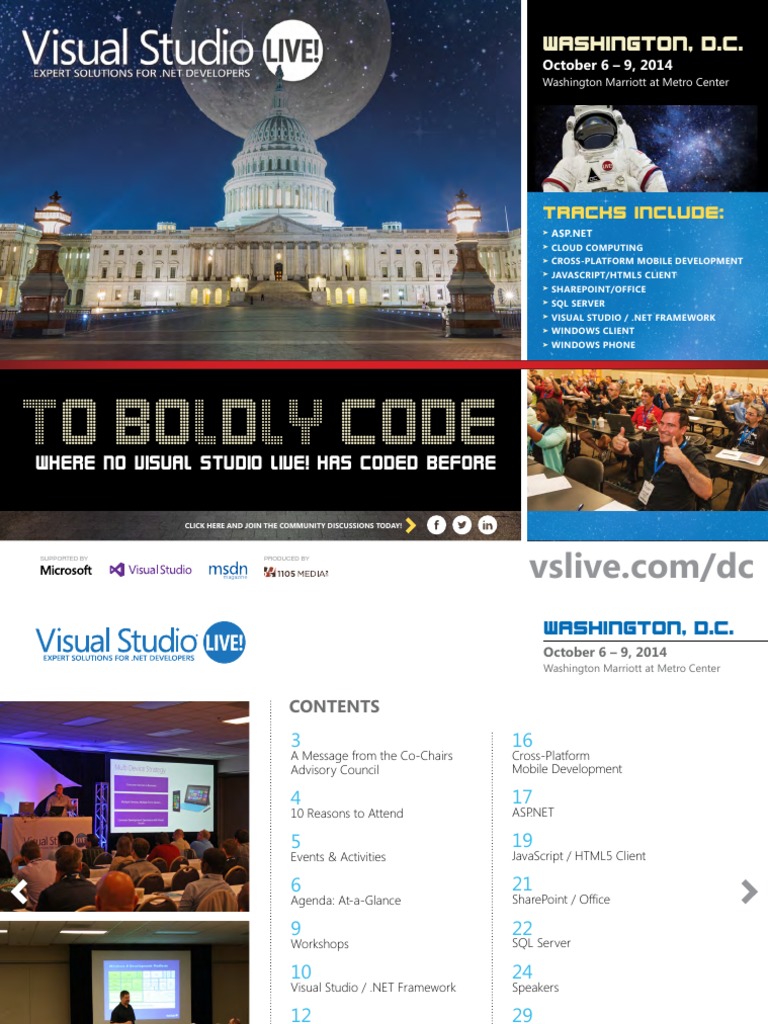 VSL DC14 EBrochure Final | PDF | Xamarin | Microsoft Visual Studio