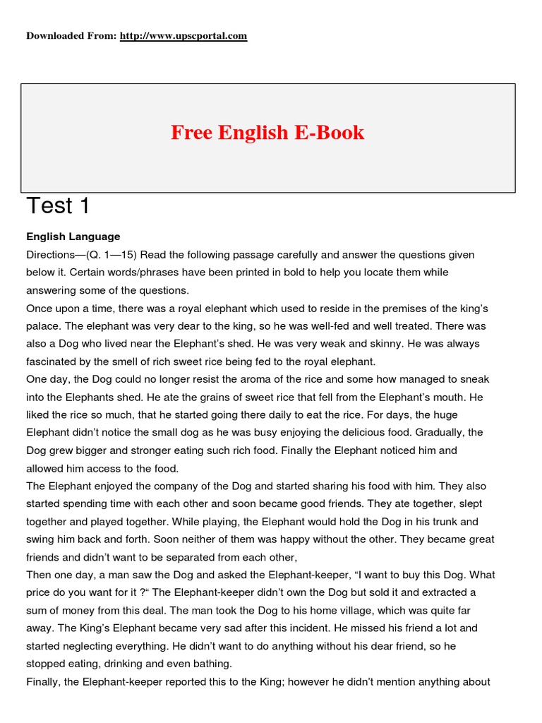 English Practice Test | PDF | Language Arts & Discipline | Poetry