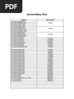 HP Service Pin Code | PDF | Menu (Computing) | Touchscreen