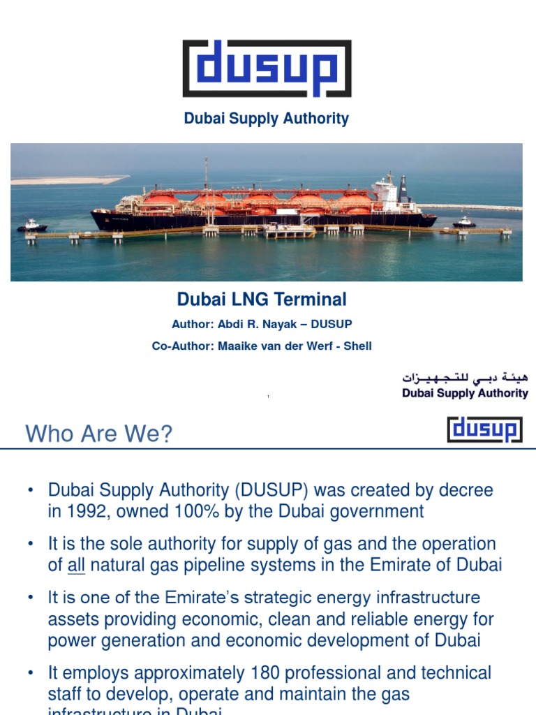 Dubai LNG Terminal DUSUP | PDF | Liquefied Natural Gas | Natural Gas