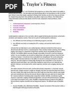 RCAF XBX and 5BX Exercise Plans | PDF