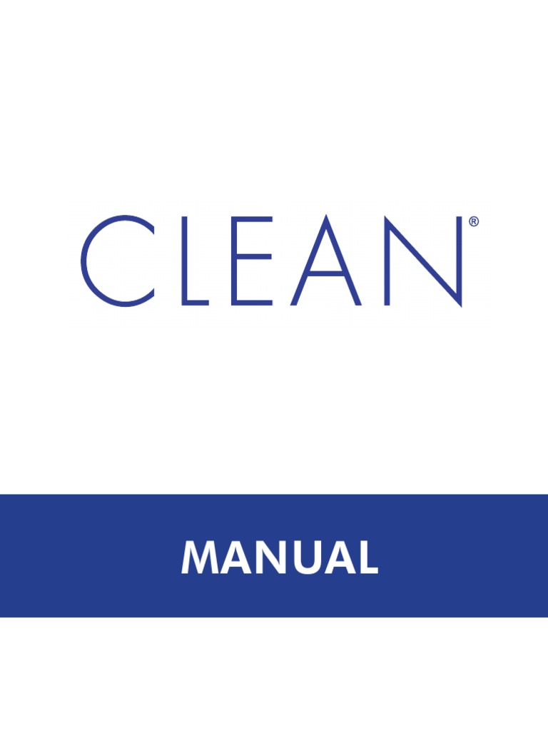 Clean Program Manual | PDF | Weight Loss | Detoxification (Alternative ...