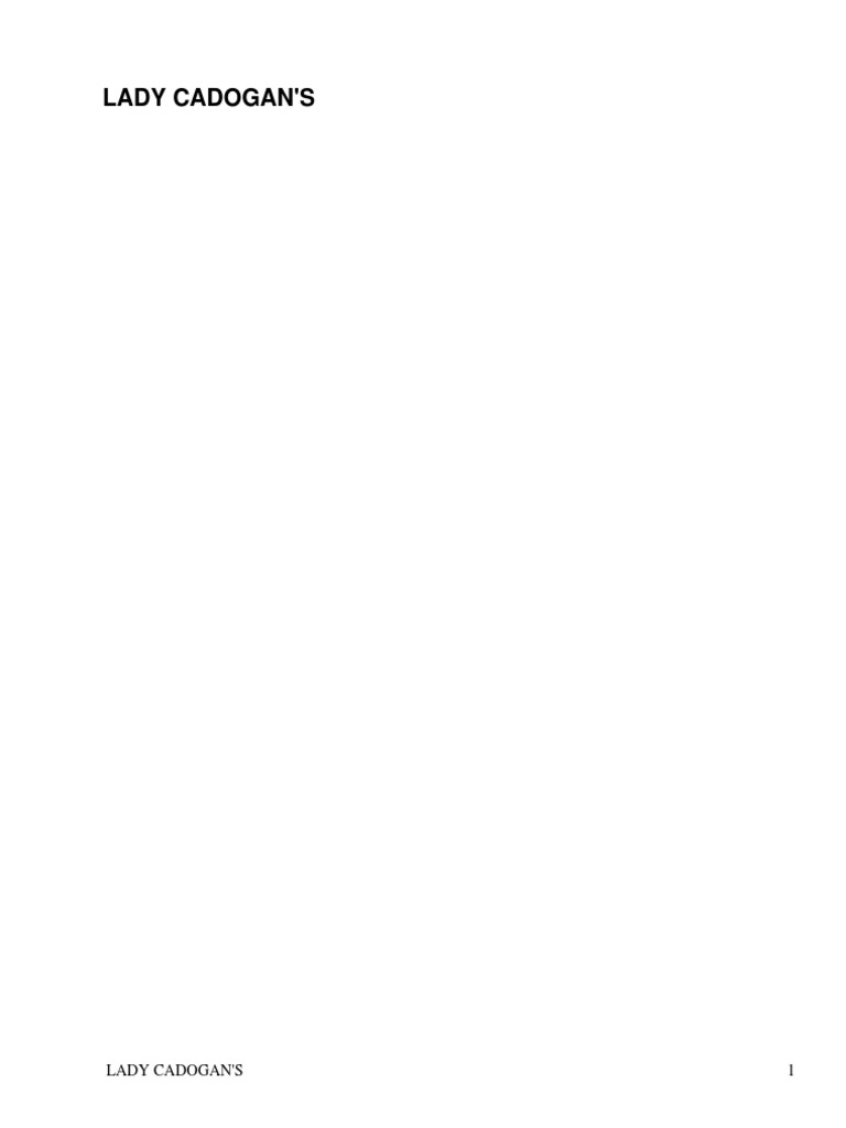 Lady Cadogan's Illustrated Games of Solitaire or PatienceNew Revised ...