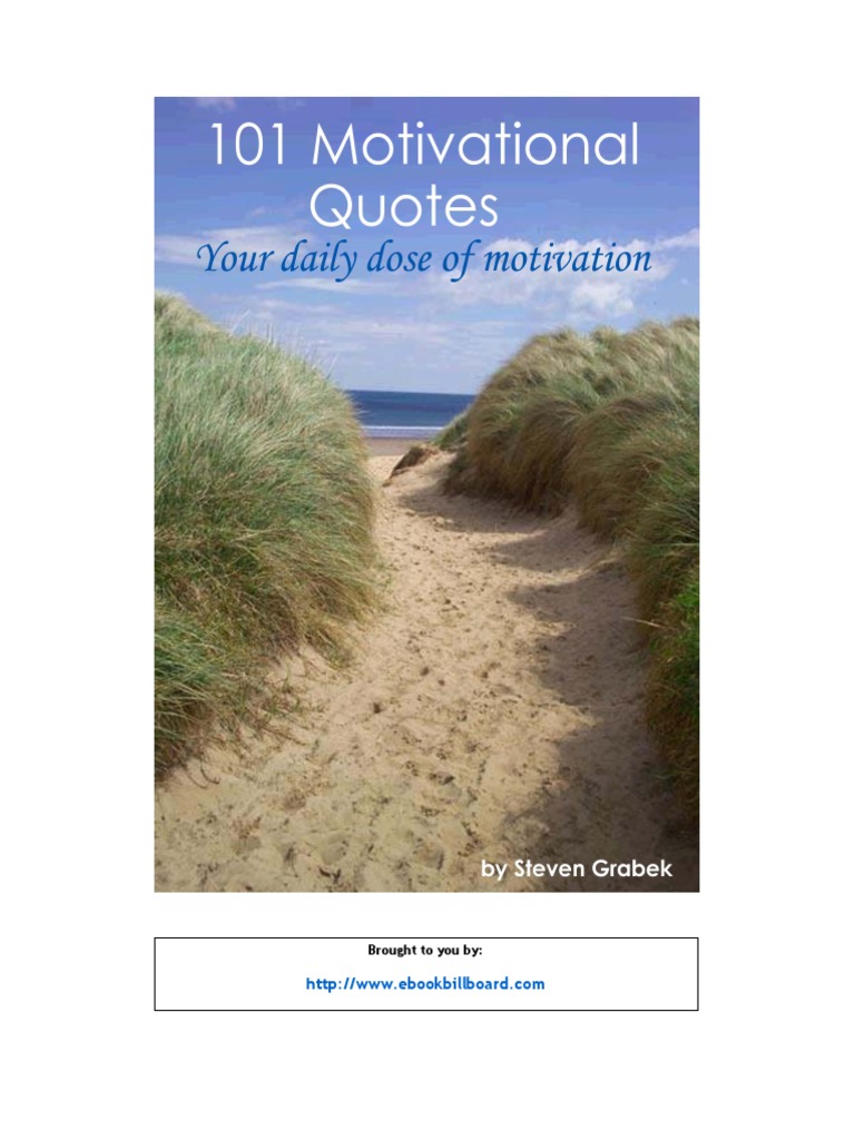 101 Motivational Quotes | PDF