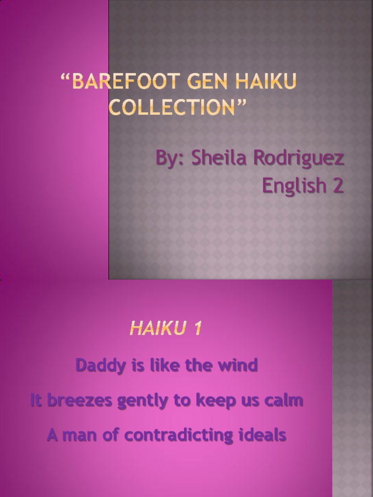 Poem on War's Impact on Family | PDF | Violence