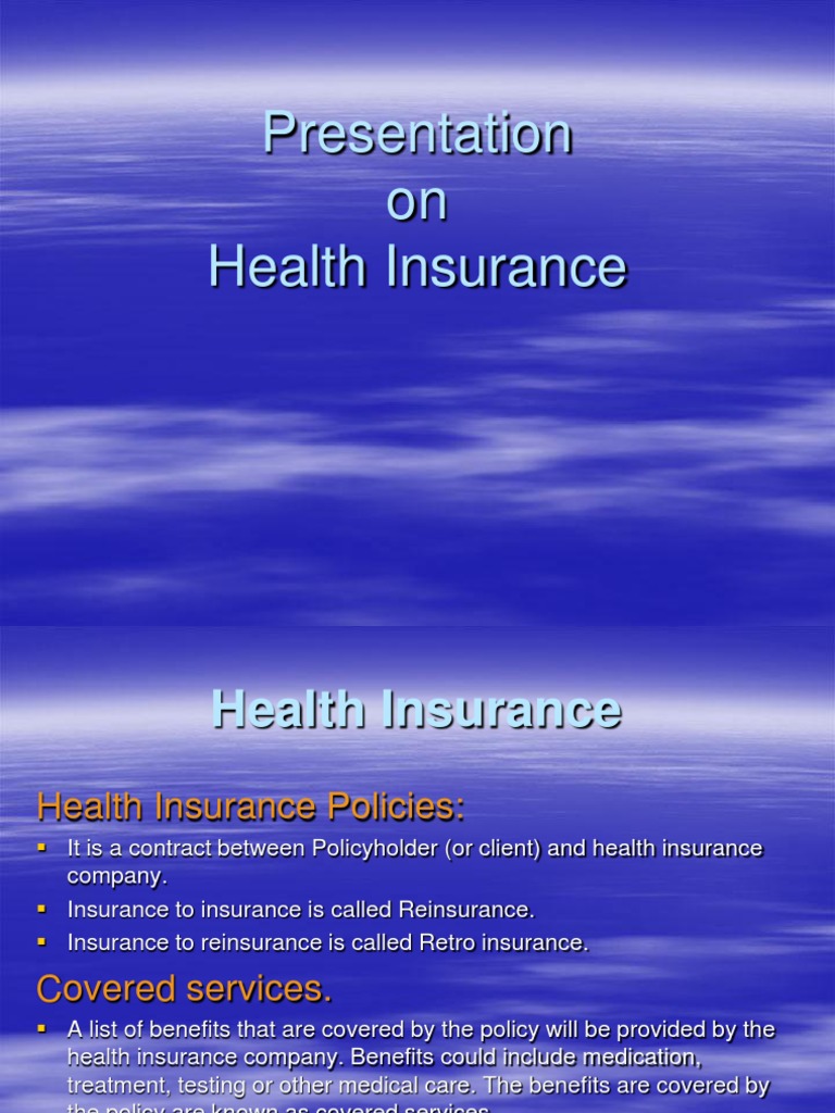 On Health Insurance | PDF | Health Maintenance Organization | Medicare ...