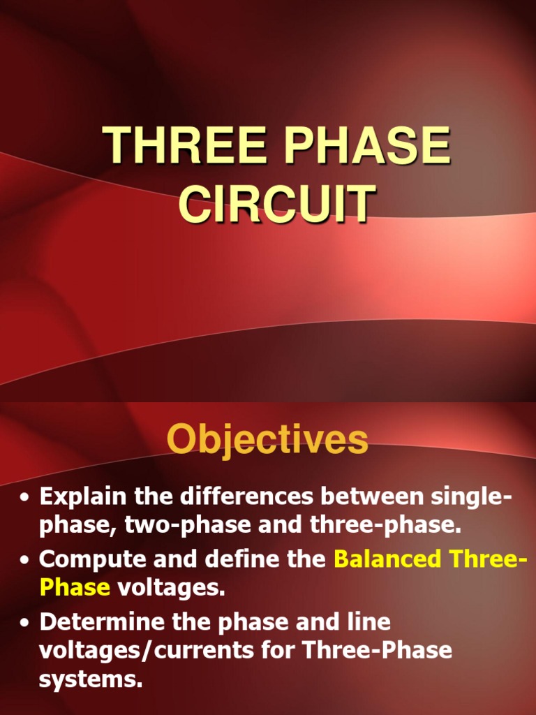Understanding Three-Phase Circuits: A Comprehensive Guide to Three ...