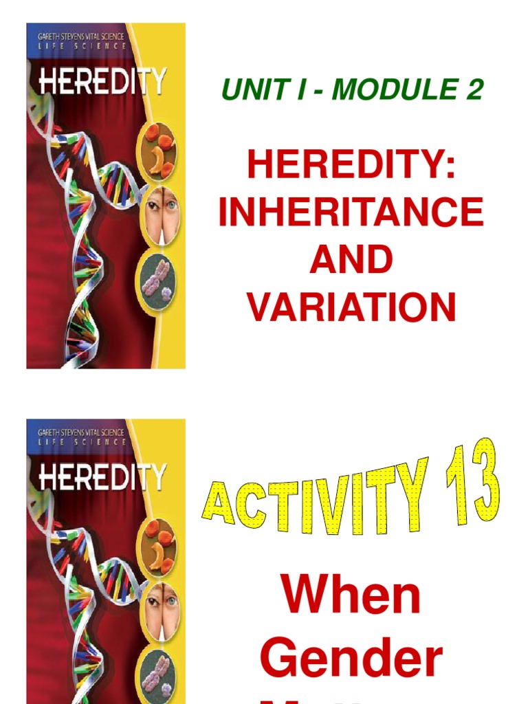 When Gender Matters | PDF | Heredity | Genotype