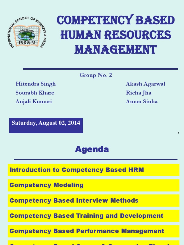 Competency-Based HR Management Overview | PDF