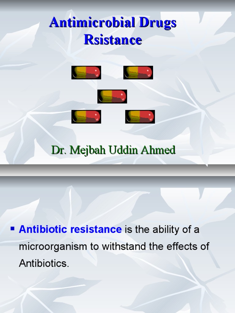 Antimicrobial Resistance | PDF | Antimicrobial Resistance | Drug Resistance