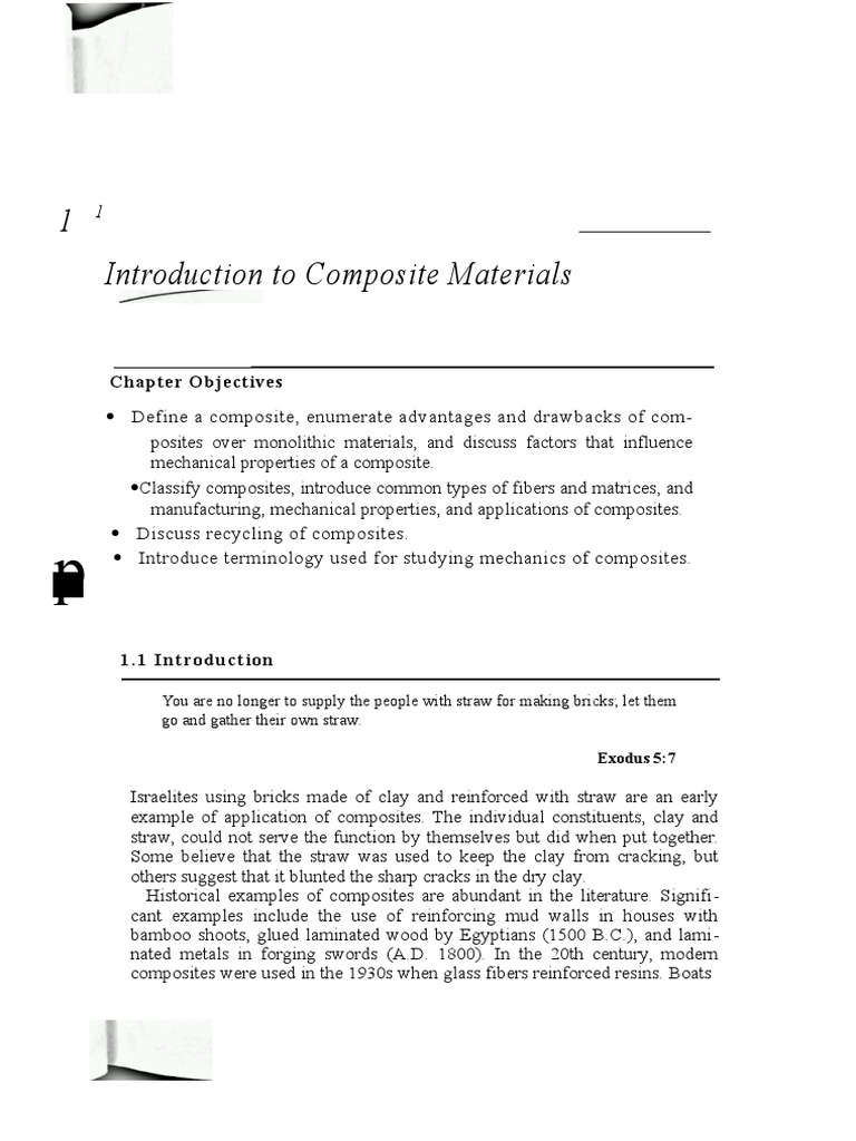Mechanics of Composite Materials - Autar K Kaw - 2E - Chap1 | PDF ...