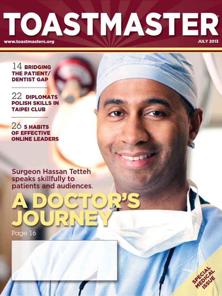 Toastmaster Magazine 2013-07 | PDF | Dentistry | Public Speaking