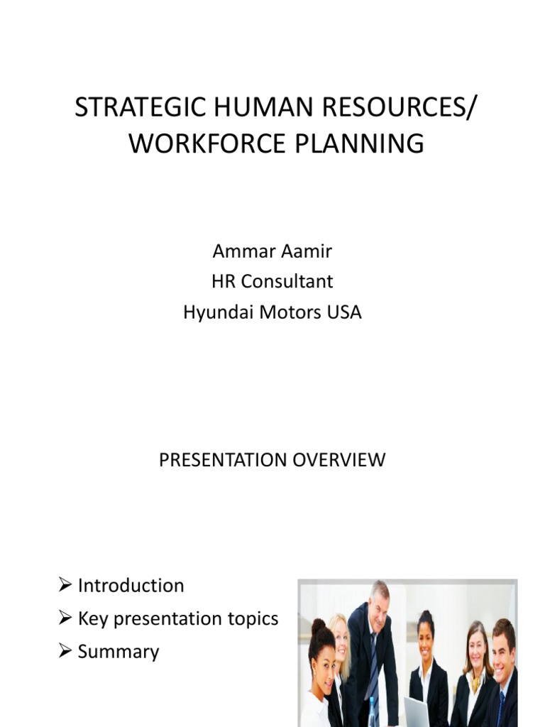 Strategic HR and Workforce Planning Guide | PDF | Human Resource ...