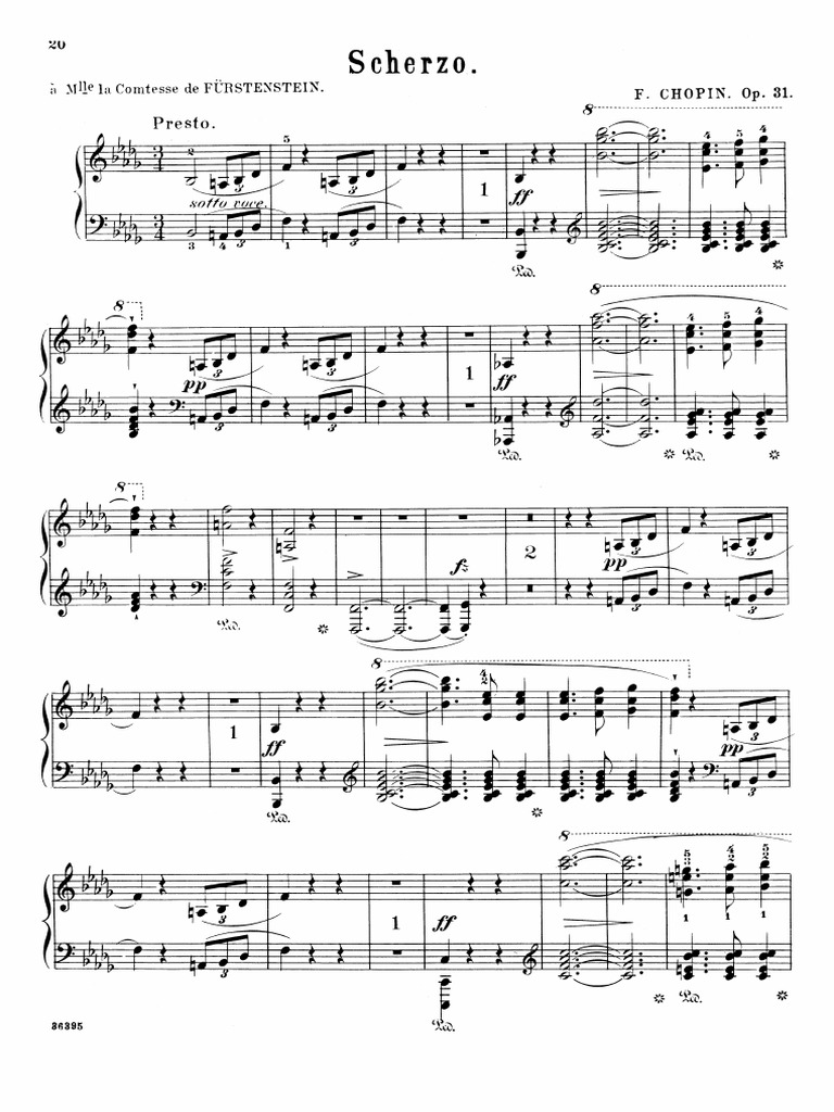 Chopin Scherzo Op.31 No.2 | PDF