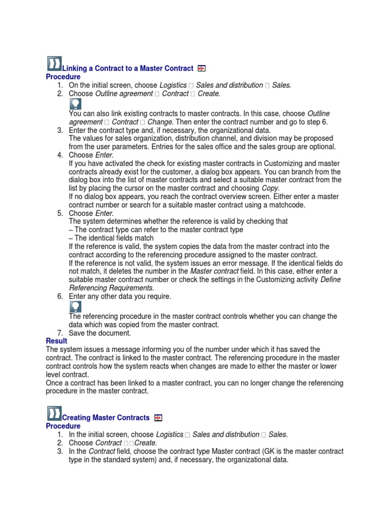 Master Contract | PDF | Subroutine | Parameter (Computer Programming)