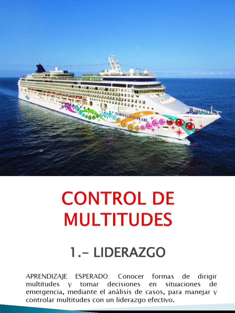 Control de Multitudes | PDF | Información | Toma de decisiones