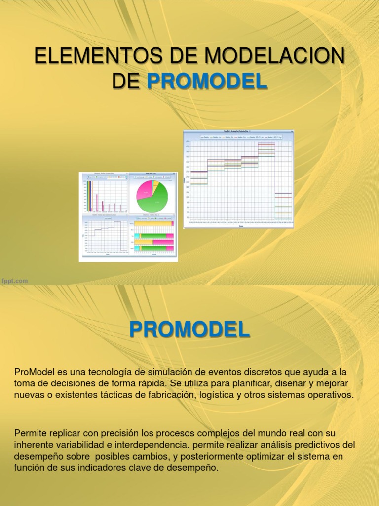 Elementos de Modelacion de Promodel | PDF | Ventana (informática ...