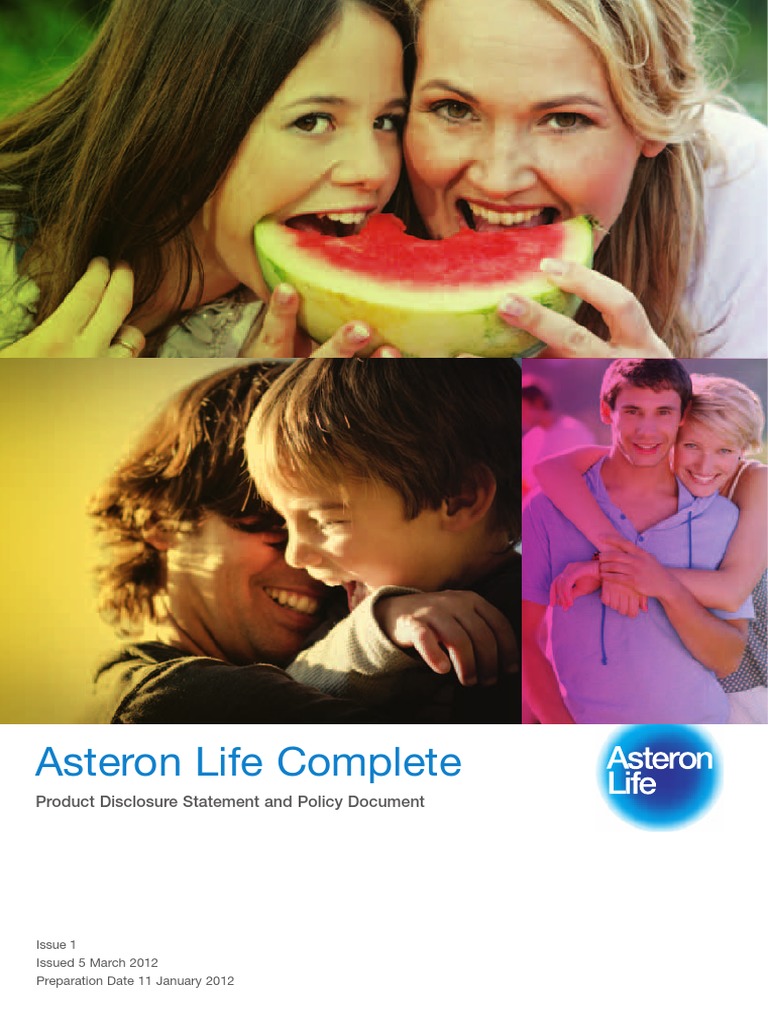 Asteron Life Insurance Guide | PDF | Insurance | Pension