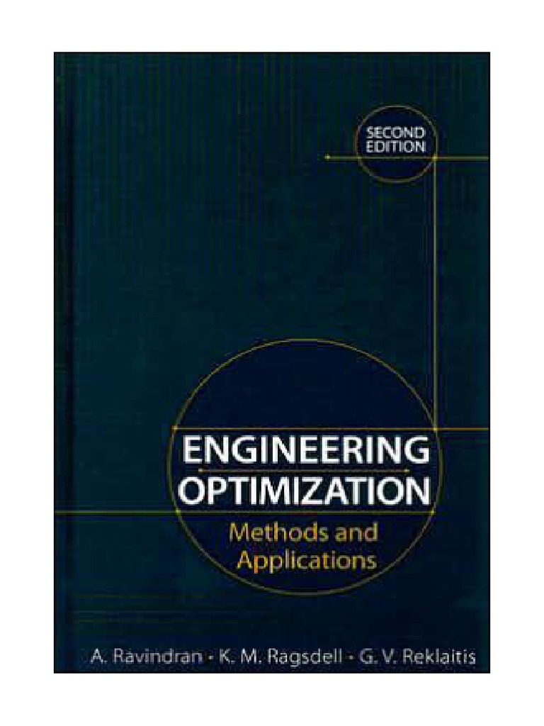 Optimization Reklaitis | PDF | Mathematical Optimization | Linear Programming