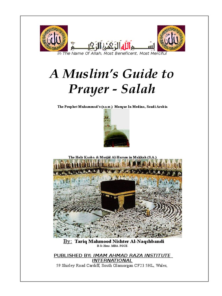 A Muslim's Guide To Prayer - Salah | PDF | Islamic Ethics | Sharia