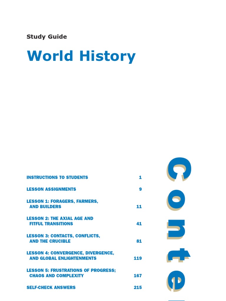 History - Study Guide | PDF | Hominidae | Agriculture