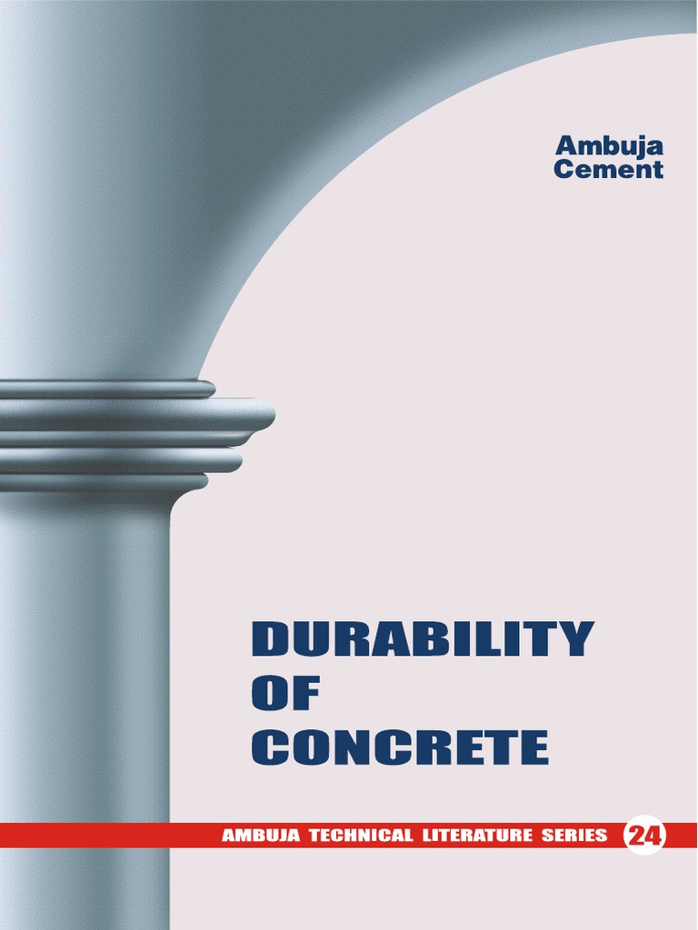 24 Durability of Concrete
