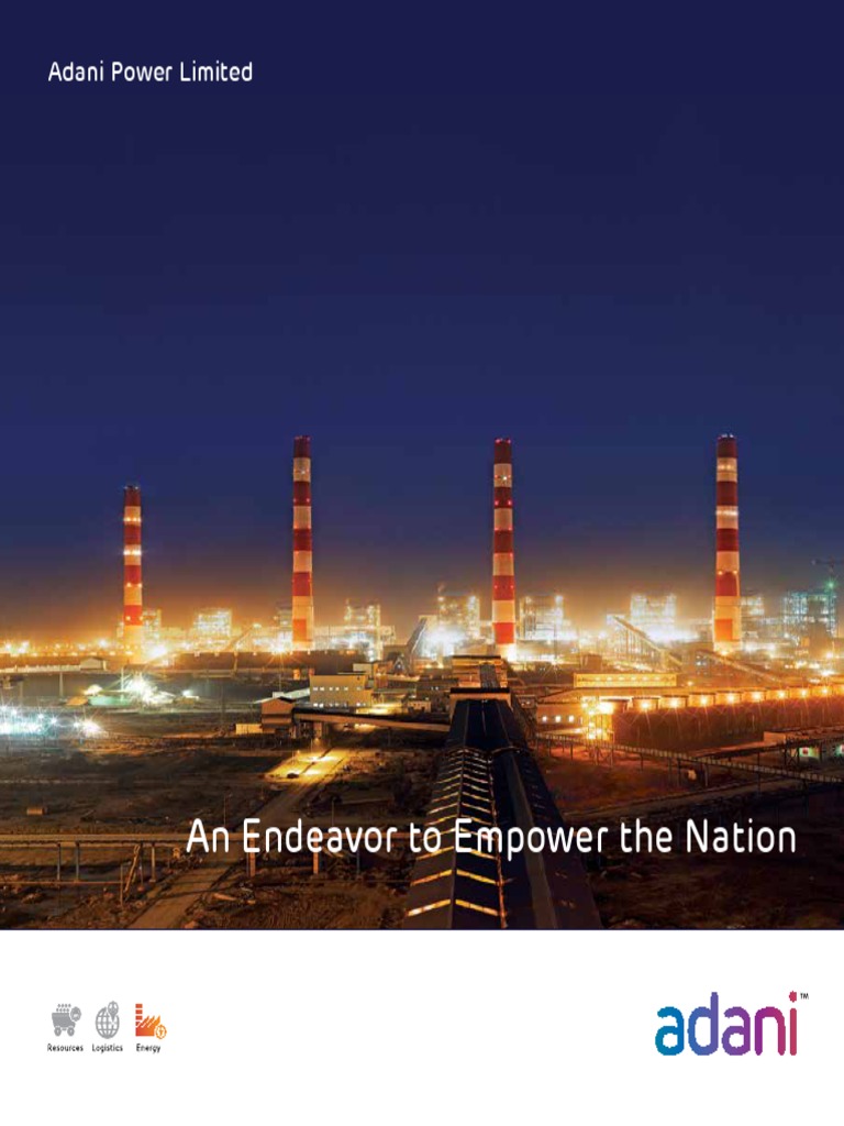 Adani Power Brochure | PDF | High Voltage Direct Current | Electric ...