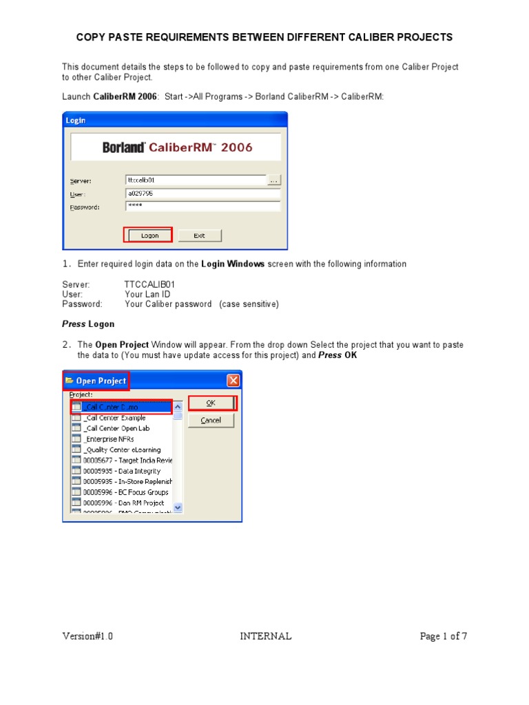 Caliber Copy Paste | Download Free PDF | Login | Password