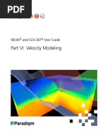 Velocity Modeling (Petrel Workflow) | PDF | Polynomial | Equations